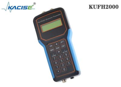 China KUFH2000B Handheld Ultrasonic Flow Meter with SD Card Function for DN15-DN6000 Pipes and ±1% Accuracy for sale