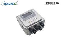 China KDF2100 PVC Ultrasonic Doppler Flow Meter High Resolution Screen for sale