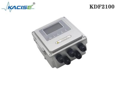 China KDF2100 PVC Ultrasonic Doppler Flow Meter High Resolution Screen for sale