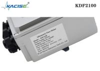 China KDF2100 PVC Ultrasonic Doppler Flow Meter High Resolution Screen for sale