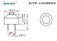 China KUTW-A1240H08TR Ultrasonic Transducer Sensor With Waterproof Dual Use Function for sale