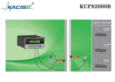China KUFS2000B Panel Mount Insertion Ultrasonic Flow Meter with ±1% Accuracy for DN50-DN6000 Pipes and RS485 MODBUS Interface for sale