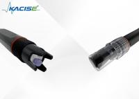 China Online PH sensor and transmitter with RS-485 Modbus/RTU output, auto temperature compensation, and 0～14pH range for water quality monitoring for sale