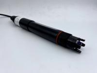 China Online PH sensor and transmitter with RS-485 Modbus/RTU output, auto temperature compensation, and 0～14pH range for water quality monitoring for sale