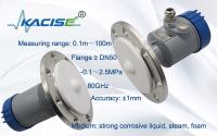 China OEM 80GHz Adjustable Frequency Radar Level Transmitter with Exia IIC T6 Ga/Exd ia IIC T6 Gb Explosion-proof and IP67 Protection for sale
