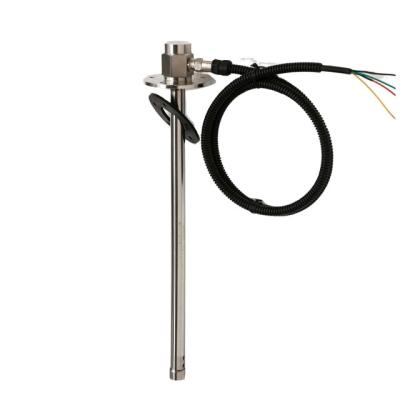 China Stainless Steel Fuel Oil Level Sensor with IP67 Protection and 0.25% Precision for Capacitive Liquid Measurement for sale