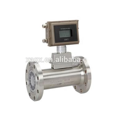 China Biogas Flowmeter Co2 Turbine Hydrogen Gas Flow Meter with explosive-proof ExdIIBT6 or EXiallCT4 for sale