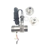 China High Accuracy SS304/SS316 Turbine Flow Meter with Flange/Thread/Sanitary Connection for Juice and Beer for sale