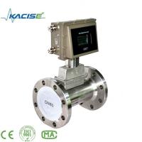 China 24VDC / Battery Turbine Type Gas Air Flowmeter With Pressure for sale