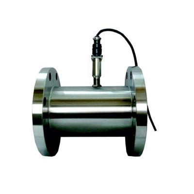 China Turbine Gasoline Kerosene Flow Meter Diesel Fuel Turbine Flow Meter SS304 SS316 for sale