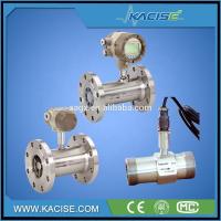 China Turbine Gasoline Kerosene Flow Meter Diesel Fuel Turbine Flow Meter SS304 SS316 for sale
