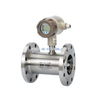 China Stainless Steel Gas Turbine Flow Meter with 4-20mA Output and Explosion Proof Design for sale
