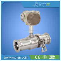 China 304 Stainless Steel Gas Turbine Flow Meter Flange Type Flow Meter for sale
