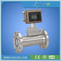 China 304 Stainless Steel Gas Turbine Flow Meter Flange Type Flow Meter for sale