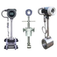 China Battery Powered Vortex Liquid Butane Flow Meter with protection grade IP68 for sale
