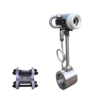 China cheap steam vortex flowmeter/gas oil vortex flow meter for sale