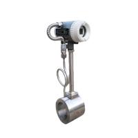 China cheap steam vortex flowmeter/gas oil vortex flow meter for sale