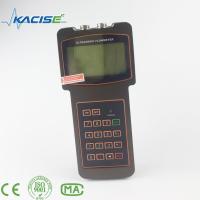 China High Accuracy 1.0% Ultrasonic Flow Meter with Customizable Temperature and Clamp On Installation for sale
