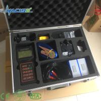 China High Accuracy 1.0% Ultrasonic Flow Meter with Customizable Temperature and Clamp On Installation for sale