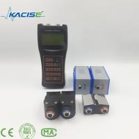 China High Accuracy 1.0% Ultrasonic Flow Meter with Customizable Temperature and Clamp On Installation for sale