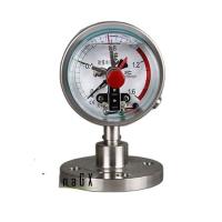 China Aluminium Silicone Oil Filled Oxygen Nitrogen Pressure Gauge 60mm CE Certified for Corrosive Media for sale