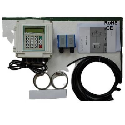 China high performance price ratio digital battery operated portable ultrasonic mud Flow Meter for sale