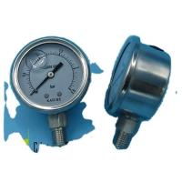 China 52mm Intelligent Oil Filled Pressure Gauge Manometer 316 Stainless Steel Economical for sale