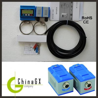 China Economical Digital Plastic Portable Ultrasonic Flow Meter with 1.0% Accuracy for Molasses Measurement for sale