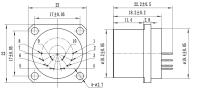 China Miniaturized High Precision Quartz Flexible Accelerometer with ±60g Scope for Inertial Navigation Systems for sale