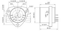 China High-performance Vibration Monitoring with Accelerometer Detector Ф25.4mm X30mm for sale