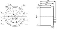 China Accurate Accelerometer Detector High-Performance Accelerometer Sensor Low Noise Level for sale