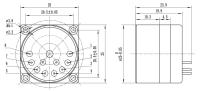 China Acceleration Measurement Unit For High Speed Railway Control With Low Noise≤5mv for sale