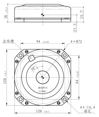 China High Precision Low Offset Fiber Optic Gyroscope with ≤0.003°/H Bias Drift for Inertial Navigation Systems for sale