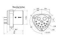 China Highly Accurate Accelerometer Sensor Range ±50g Vibration Peak Sine 15g 20Hz - 2000Hz for sale