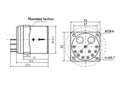 China High Precision Quartz Accelerometer Sensor with ≤5μg Resolution 15g Vibration Peak Sine and ±80g Input Range for sale