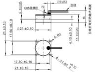 China Wideband Low Power Single Axis Quartz Tuning Fork Gyroscope Resolution ≤0.01°/s Weight <100g for sale