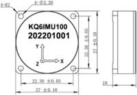 China Speed 460800bps RS422 Gyroscope Sensor For Precision Navigation，Bias 0±0.02g for sale