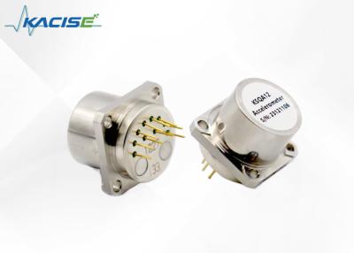 China Quartz Flexible Accelerometer Sensor with ±12~±18V DC Power, 0.6 ~ 1.3mA/g Scale Factor and ≤5mg Bias for Precision Measurement for sale