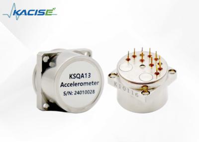 China 3.5mA/g Scale Factor 100°C Shock Resistant Quartz Flexible Accelerometer with 500g Shock for Vibration Measurement for sale