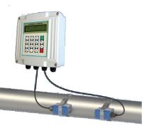 China low cost clamp on type ultrasonic flow meter china with accuracy up to 1.0% for sale