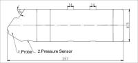 China KDF1300 Ultrasonic Doppler Flowmeter Accurate and Durable for Flood Disaster Monitoring for sale