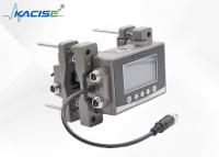 China Modbus RS485 Communication Ultrasonic Flow Meter with Clamp-On Design and 256*128 Backlit LCD for sale