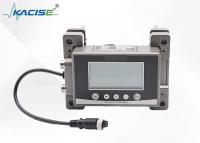 China KUF100 Ultrasonic Flow Meter with 4-20mA Output, Industrial Plastic Material, and 256*128 Backlit LCD Display for sale
