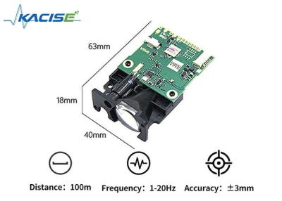 China LSBM-100 Industrial Automation Laser Ranging Module with 100m Measuring Range ±3mm Accuracy and 20Hz Update Frequency for sale