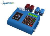 China Clamp On Handheld Ultrasonic Flow Meter No Pipe Cutting With Built In Printer for sale
