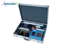 China Clamp On Handheld Ultrasonic Flow Meter No Pipe Cutting With Built In Printer for sale