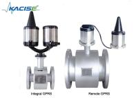 China Sewage Battery Power Supply Electromagnetic Flow Meter With GPRS Function for sale