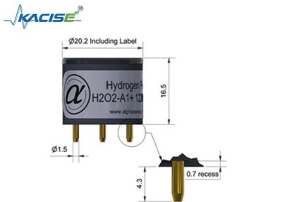 China H202-A1/H202-A1+ Hydrogen Peroxide Sensor with 50 to 90 Sensitivity, < 25 Response Time, and 2000 Range for sale