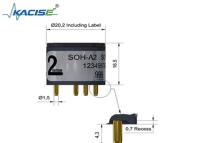 China SOH-A2/SOH-A2 Sulfur Dioxide Hydrogen Sulfide Analyzer with 20 Range and 140-250 Sensitivity for sale