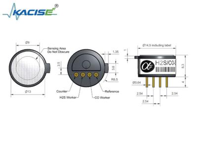 China IRC-A1 Carbon Dioxide Infrared Sensor with Fast Response Time, Low Operating Voltage, and Quick Warm-up for sale